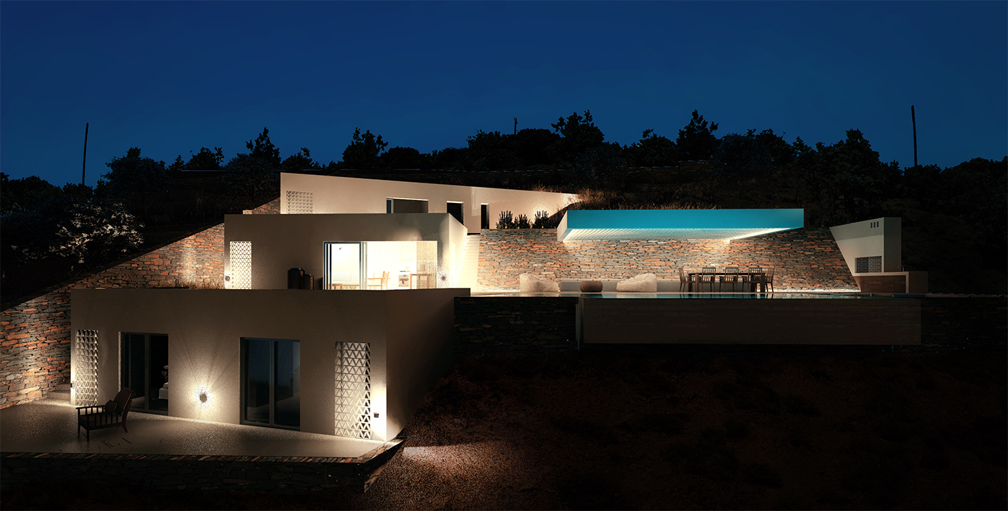 Καλοκαιρινή κατοικία στην Κέα - Dalianis Architects